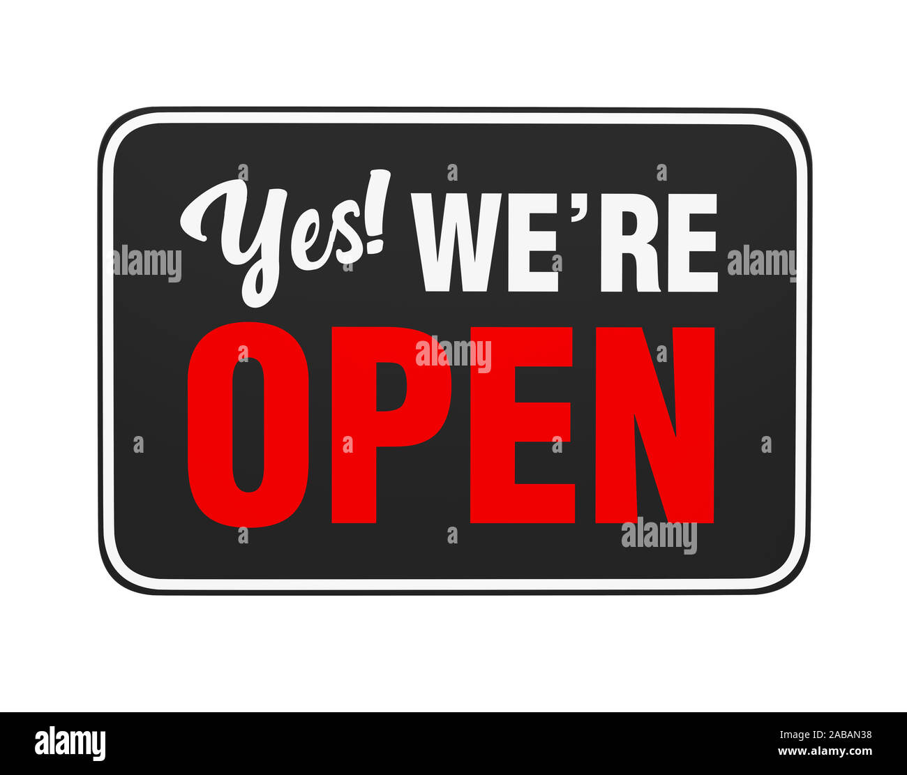 Yes open store hi-res stock photography and images - Alamy
