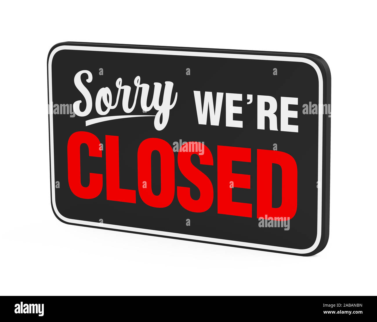 Restaurant closed sign board hi-res stock photography and images - Alamy