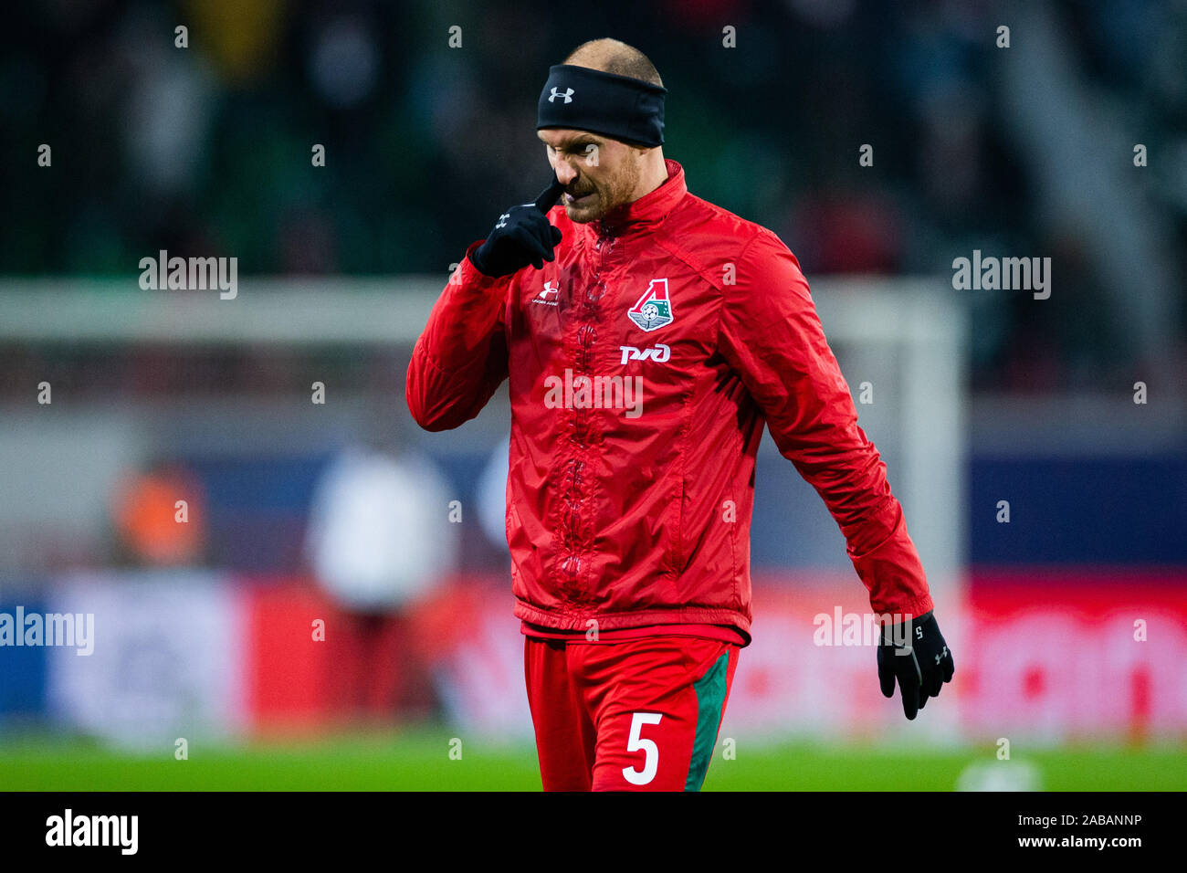 Moscow, Russia. 26th Nov, 2019. Soccer: Champions League, Locomotive ...