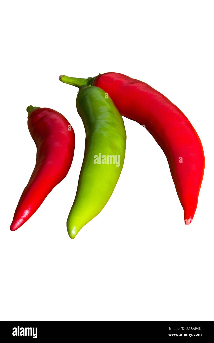 Der Ursprung der Chili-Arten und -Sorten ist Mittel- und Südamerika ...