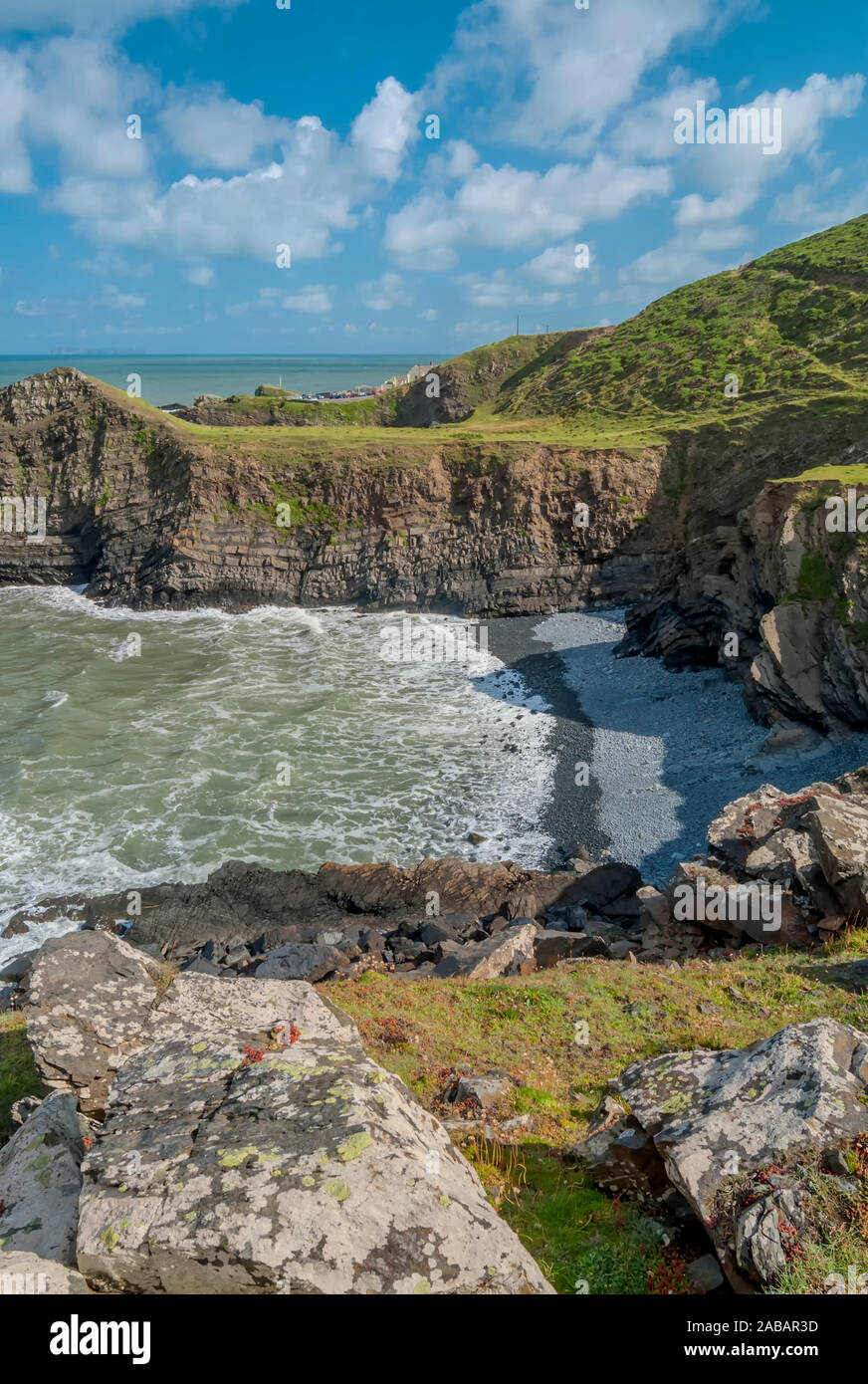 Screda Cove, Hartland, North Devon, Uk Stock Photo - Alamy
