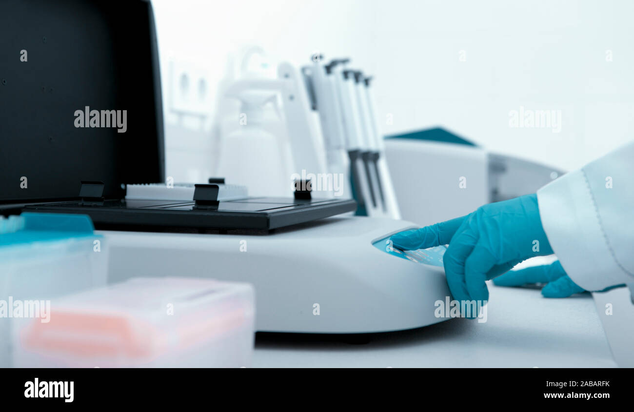 Medical research laboratory different analysis hi-res stock photography ...
