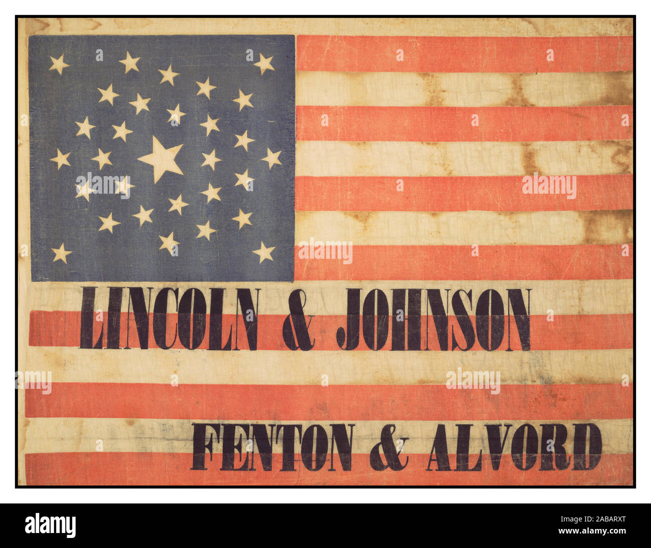 American flag 1865 Cut Out Stock Images & Pictures - Alamy