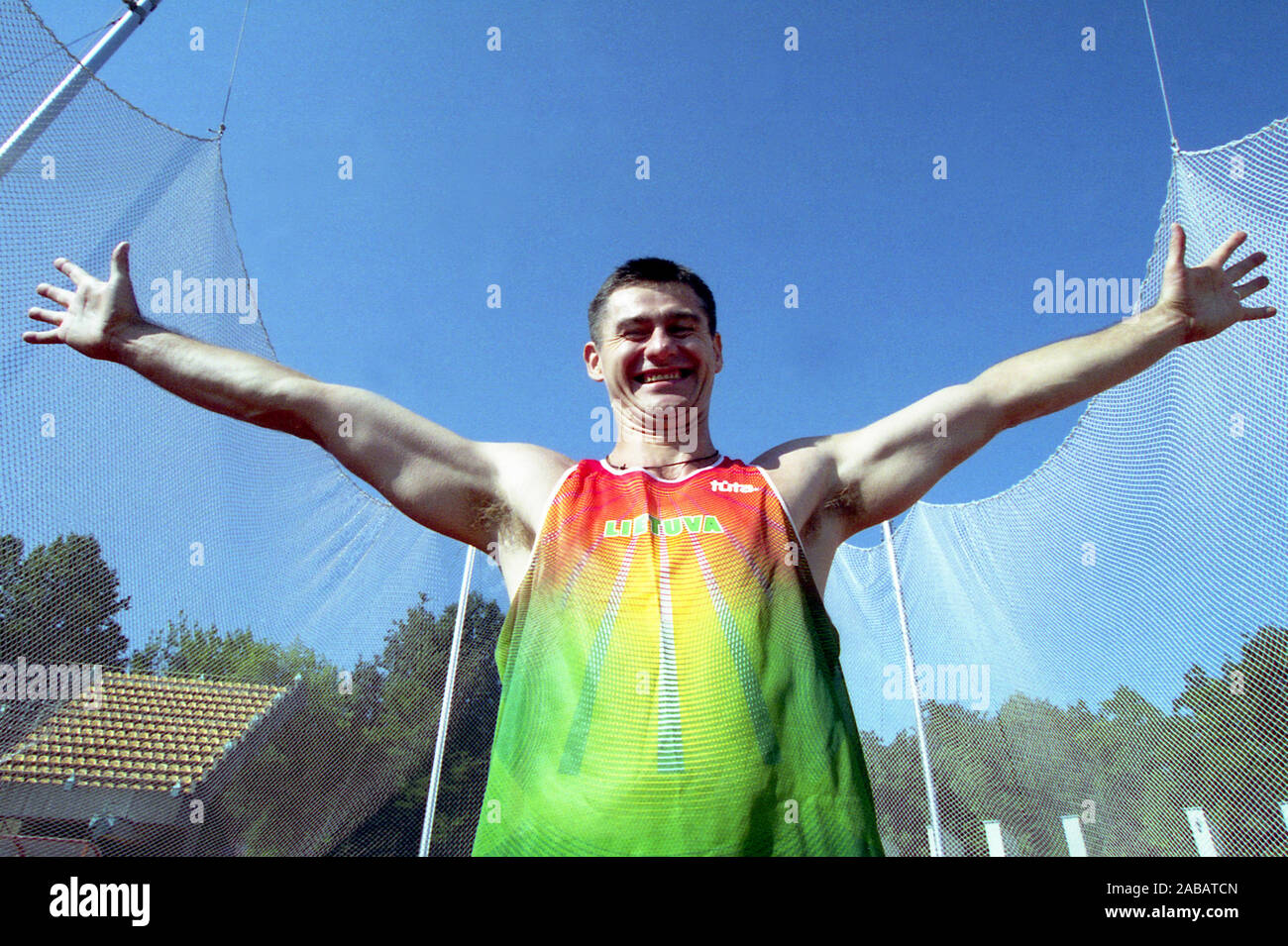 Male discus thrower from Lithuania who won a silver medal at the 1988 ...