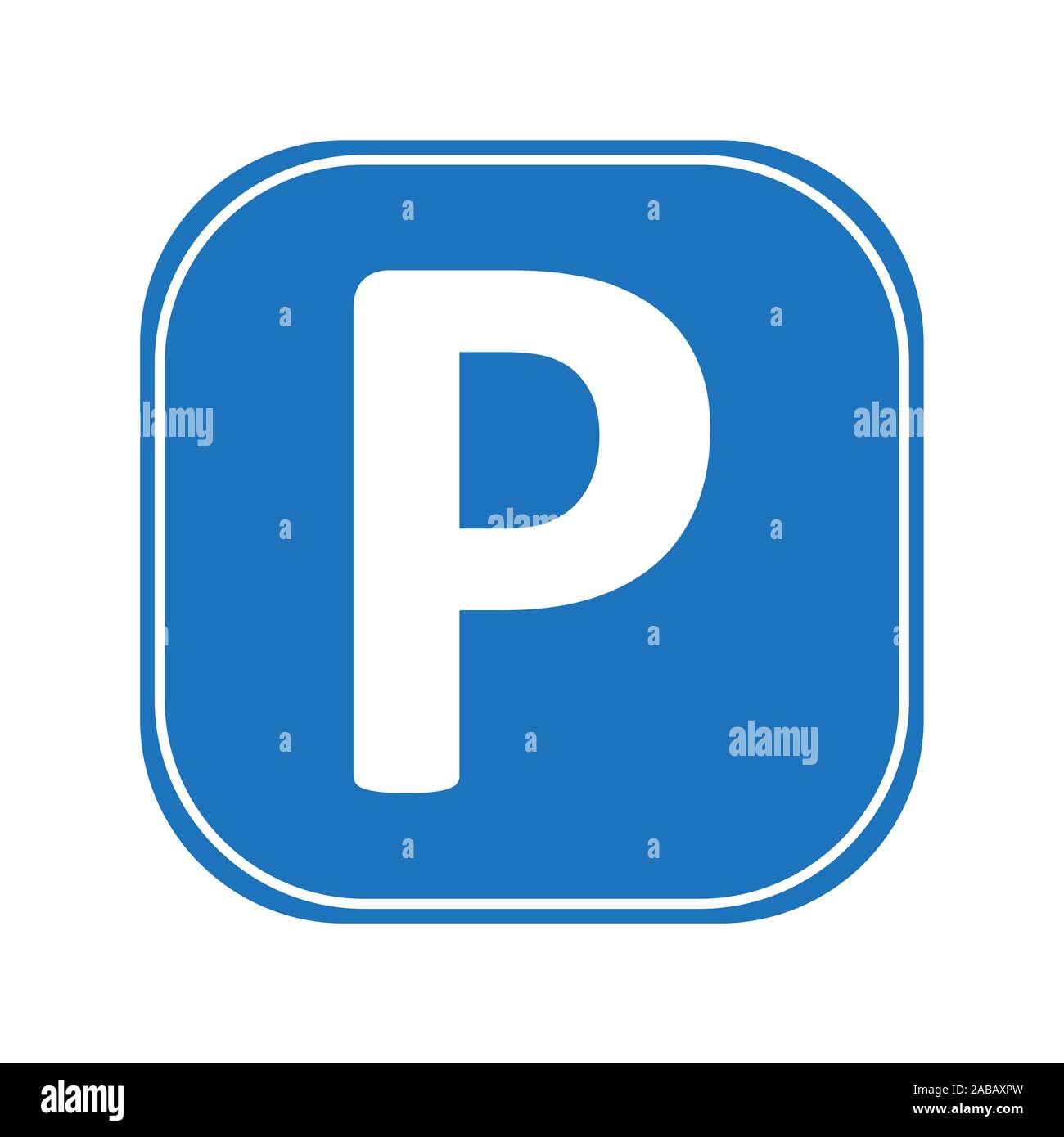 parking sign vector Stock Vector Image & Art - Alamy