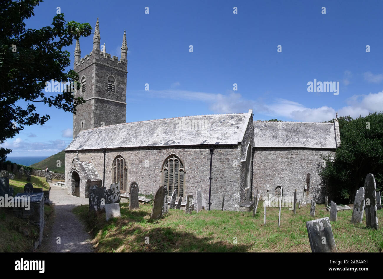 Morwenstow church hi-res stock photography and images - Alamy
