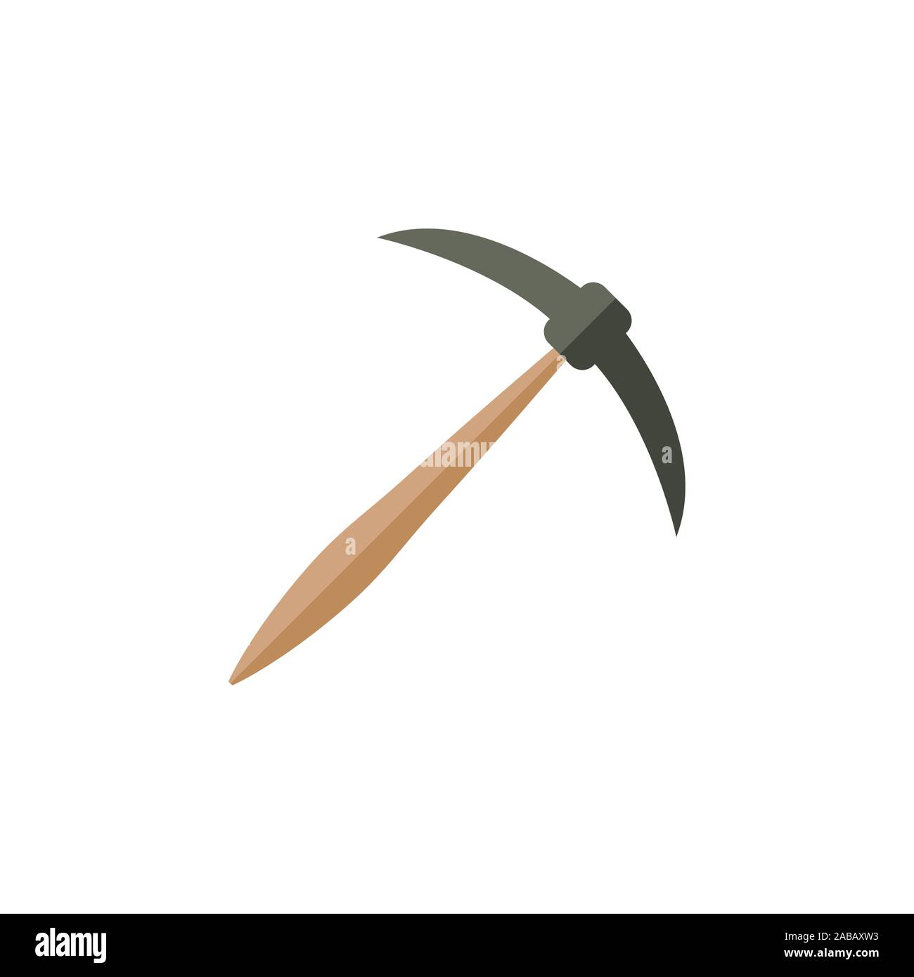 pickaxe icon color vector Stock Vector Image & Art - Alamy
