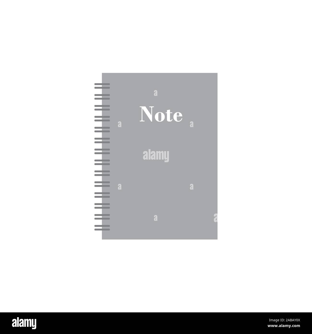 notepad vector icon Stock Vector Image & Art - Alamy