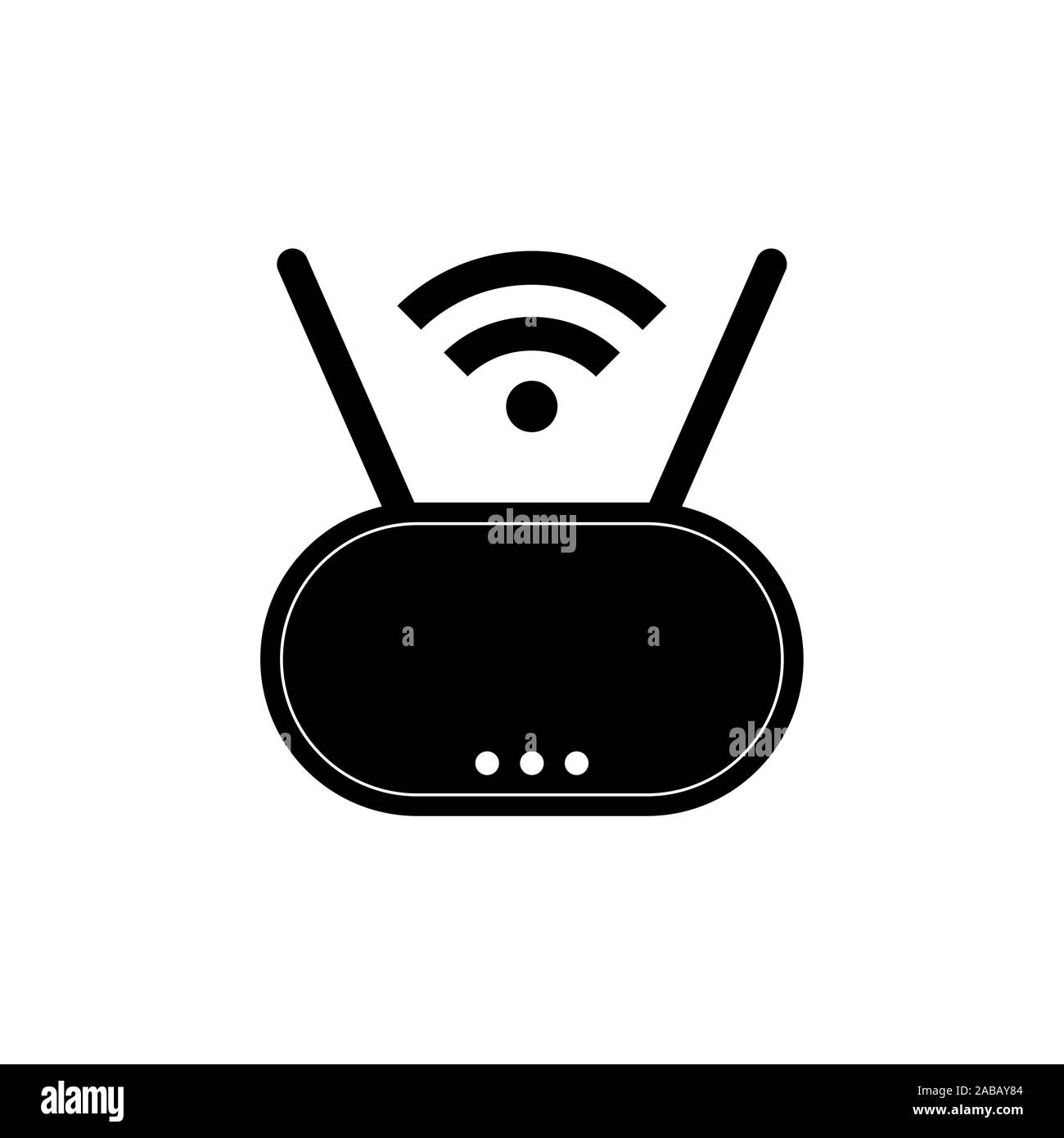 Wi-Fi router icon Stock Vector Image & Art - Alamy