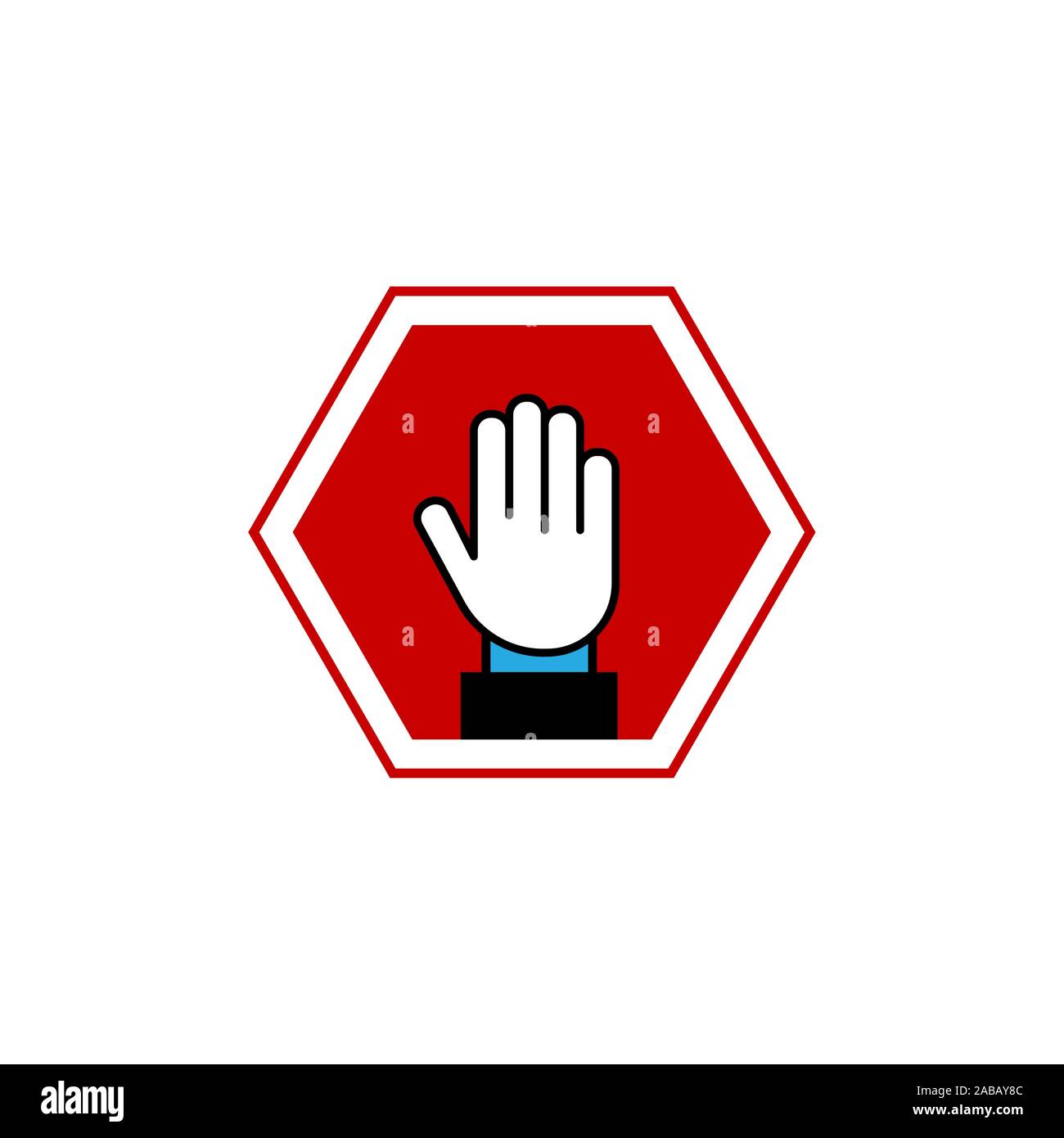 No entry please sign Stock Vector Images - Alamy