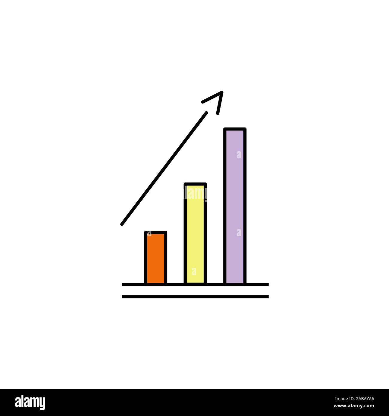 Sales flat black color Stock Vector Images - Alamy