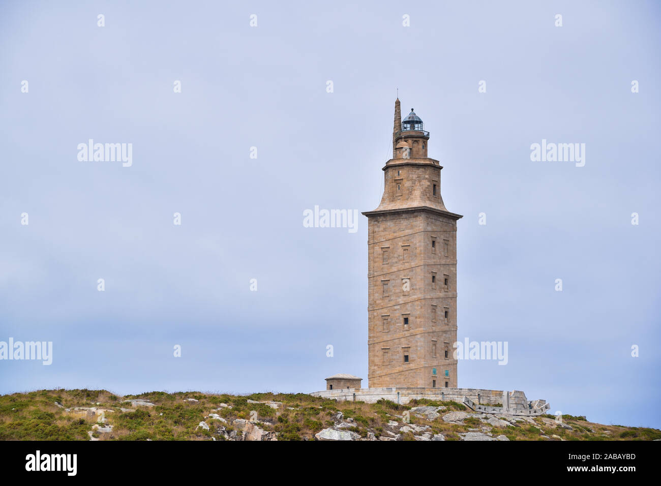 Tower of Hercules or Torre de Hercules is an ancient Roman lighthouse ...