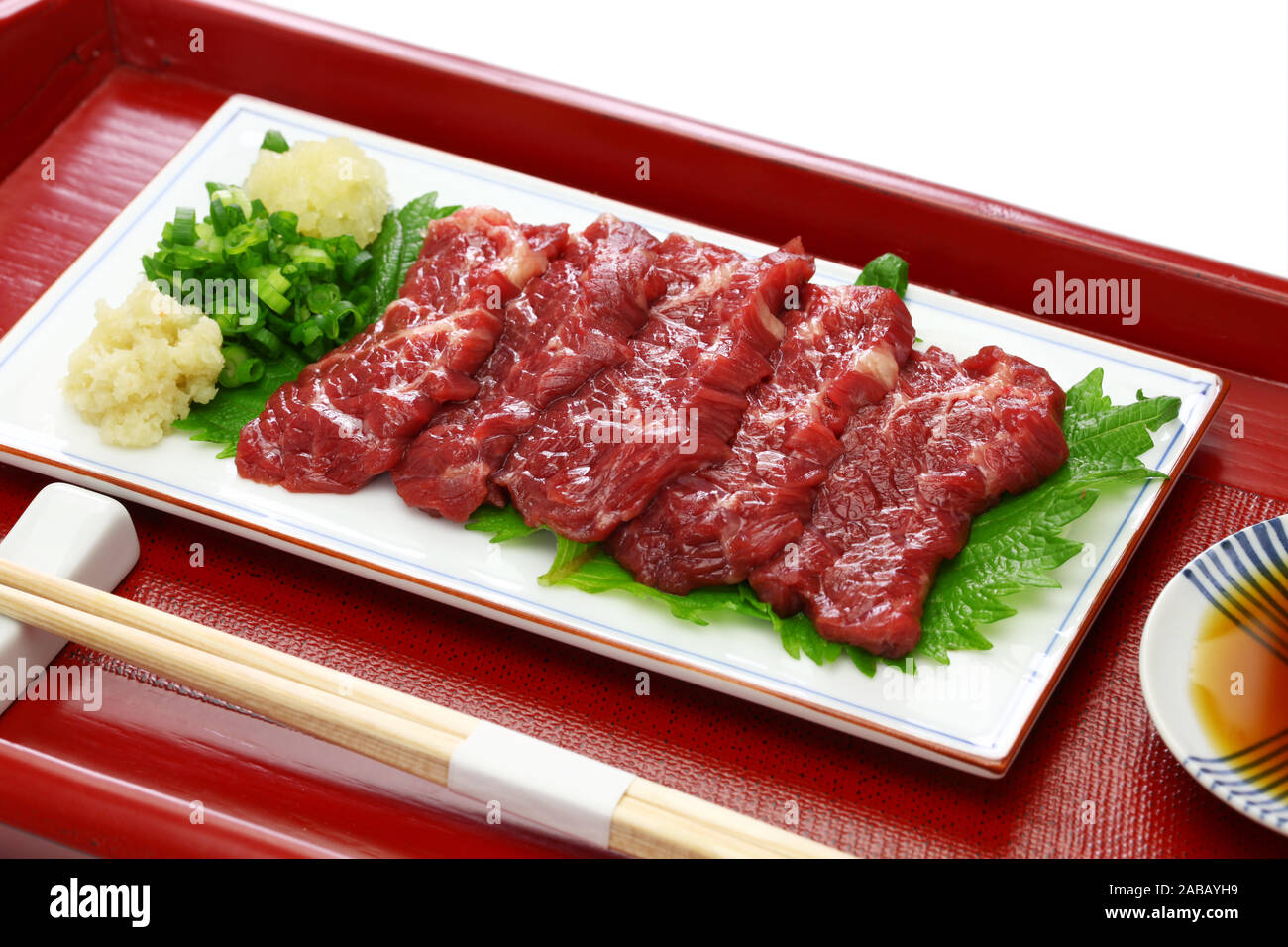 basashi, japanese traditional cuisine isolated Stock Photo - Alamy