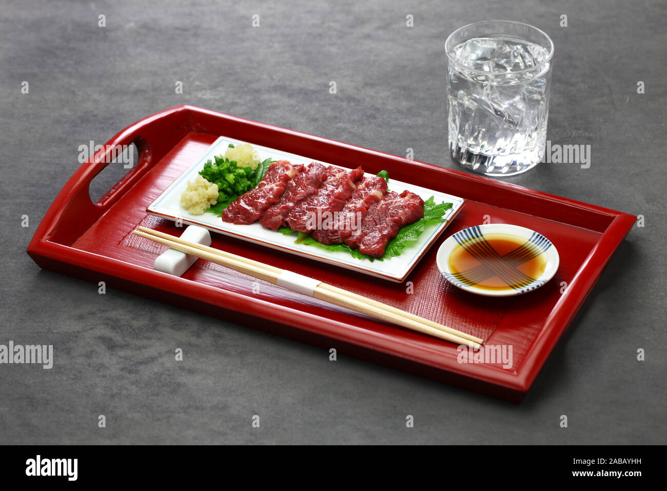 basashi, japanese traditional cuisine isolated Stock Photo - Alamy