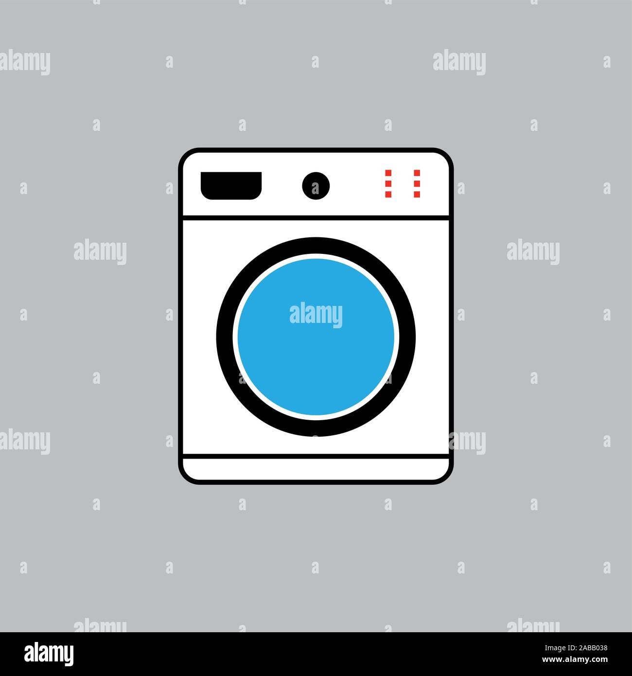 washing machine icon Stock Vector Image & Art - Alamy