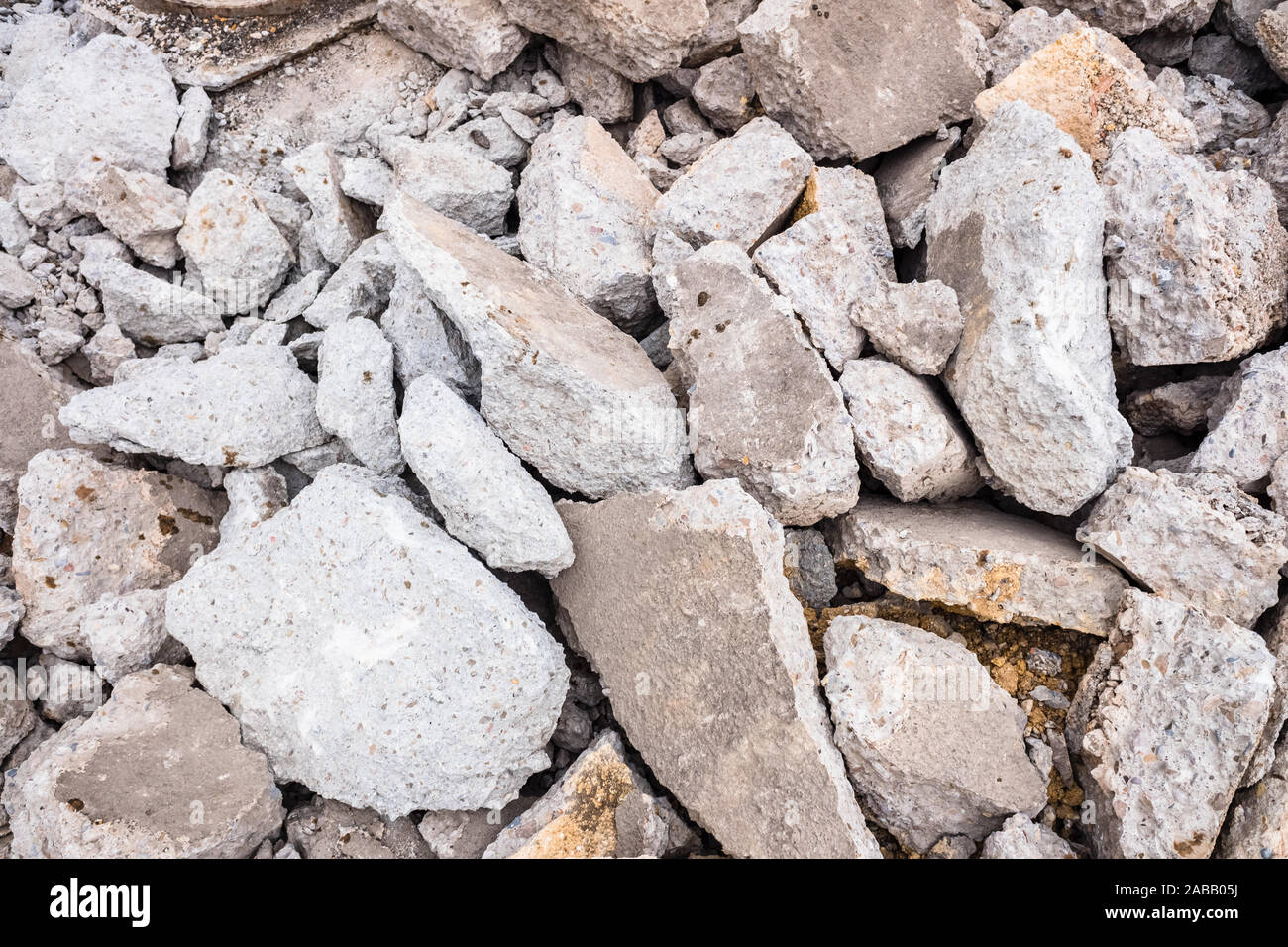 Roadwork rubble hi-res stock photography and images - Alamy