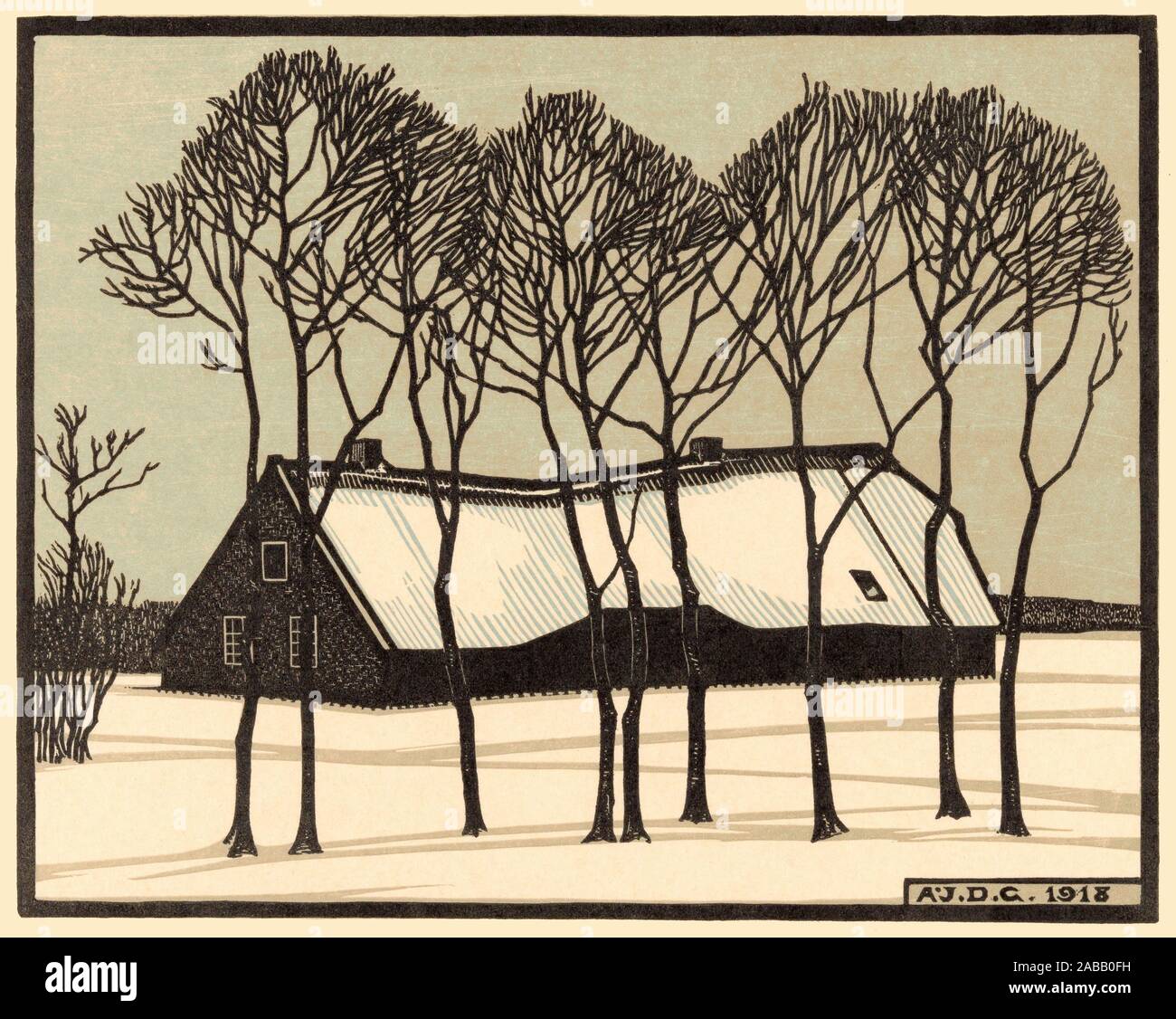 Linocut Print High Resolution Stock Photography and Images - Alamy
