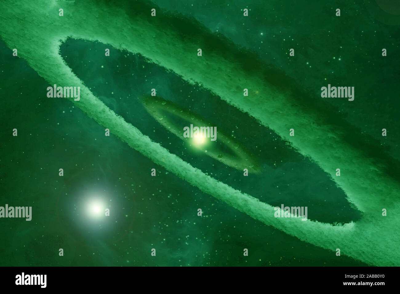 Supernova in the nebula. Elements of this image furnished by NASA Stock ...