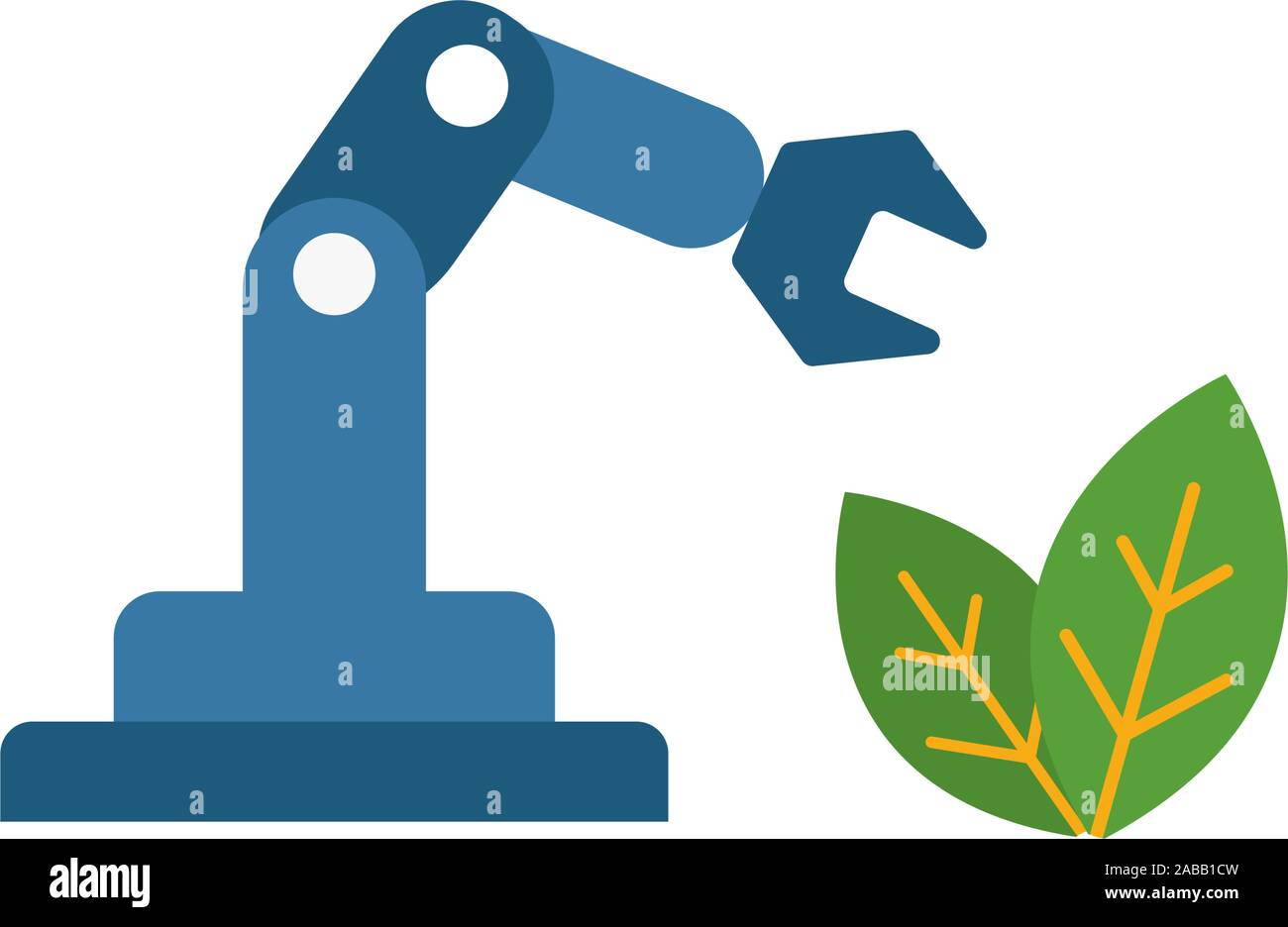 Industrial Ecosystems icon. Colored simple elements from industry 4.0 ...