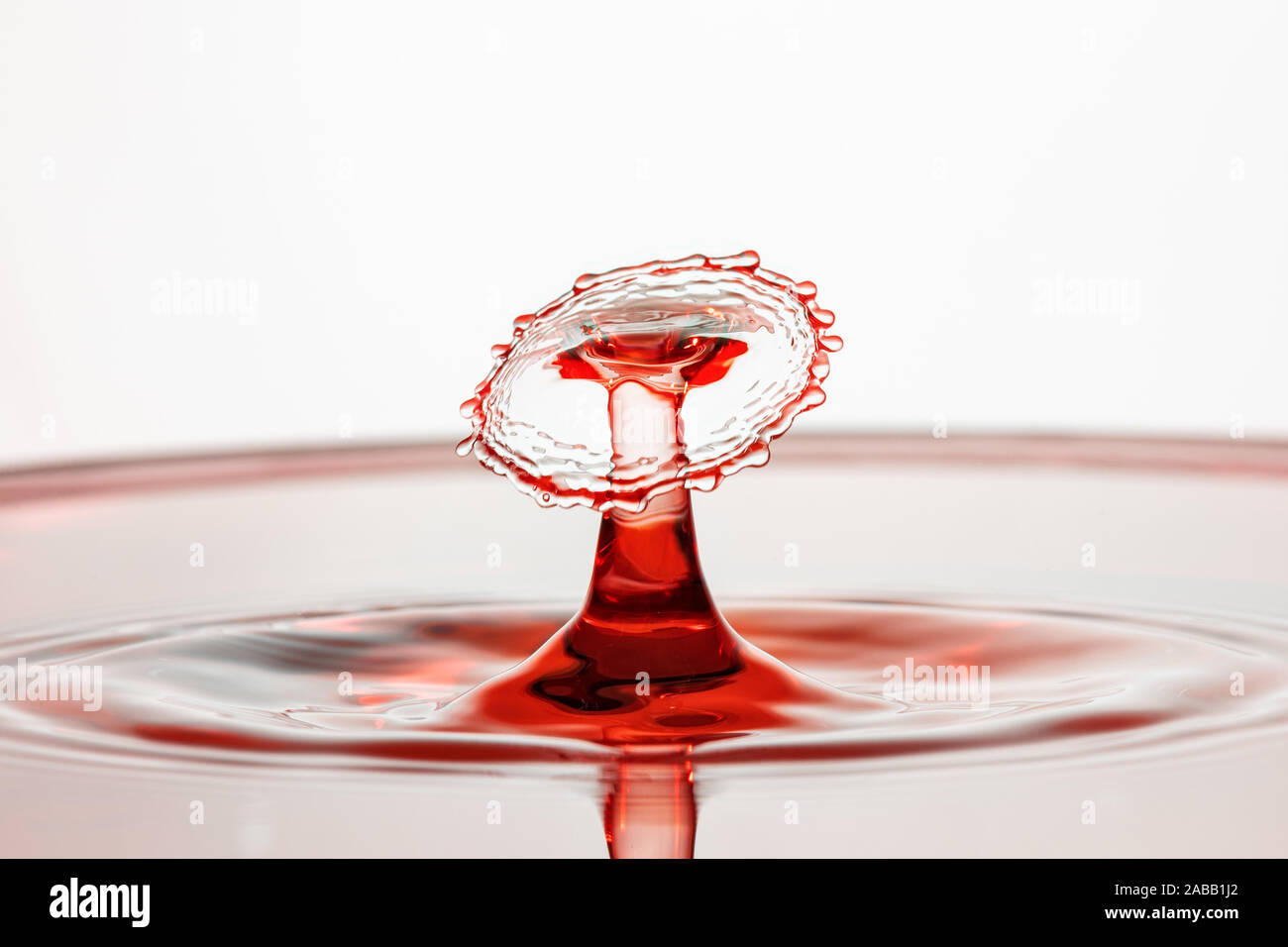 Water drop collision with abstract effect Stock Photo - Alamy