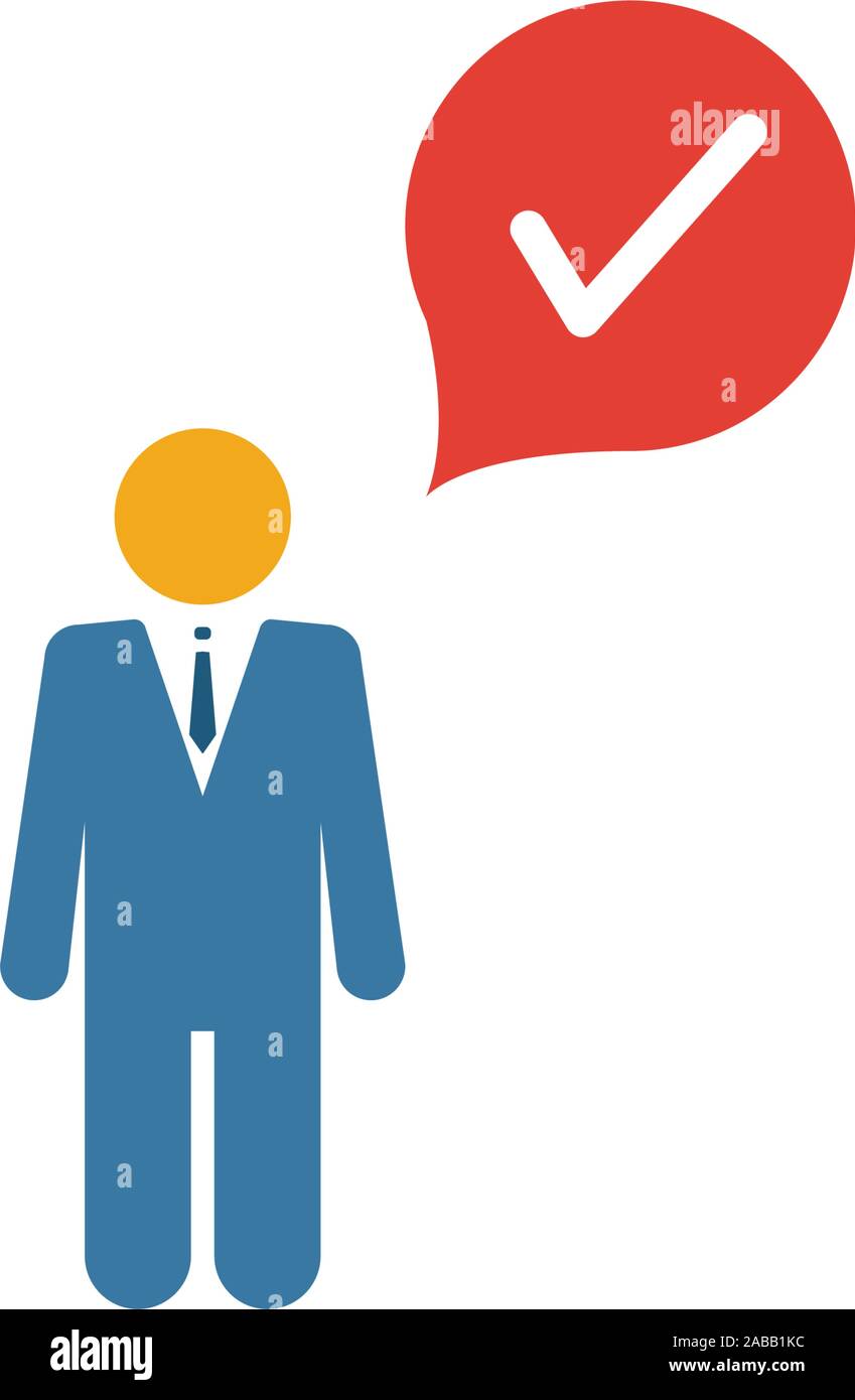 Insurance Broker icon. Colored simple elements from insurance ...