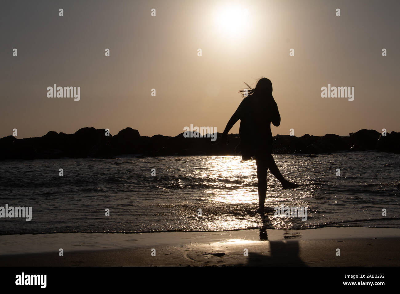 the sunset in different perspective and beauty of it in the colors of ...