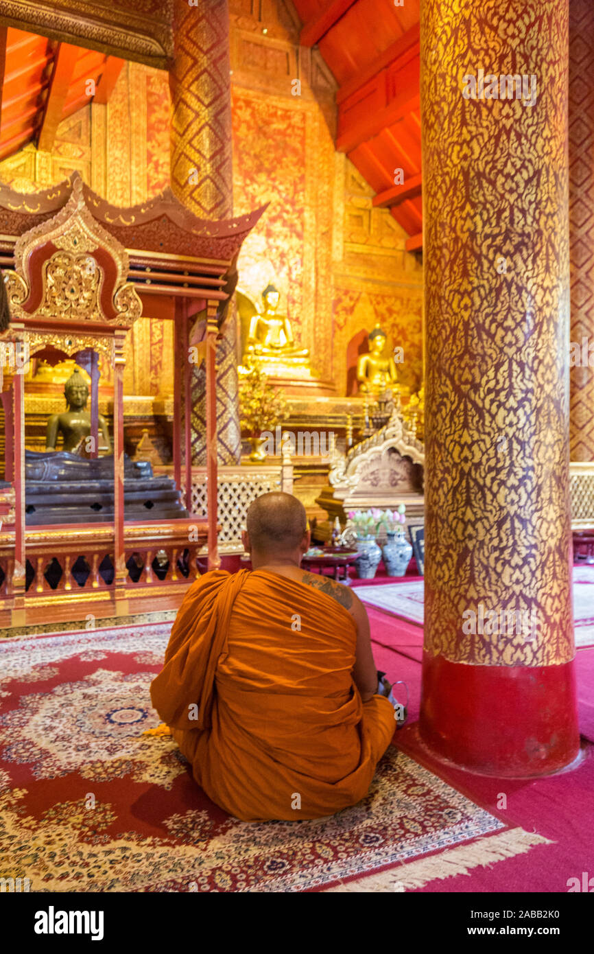 Buddhist monk in phuket hi-res stock photography and images - Alamy