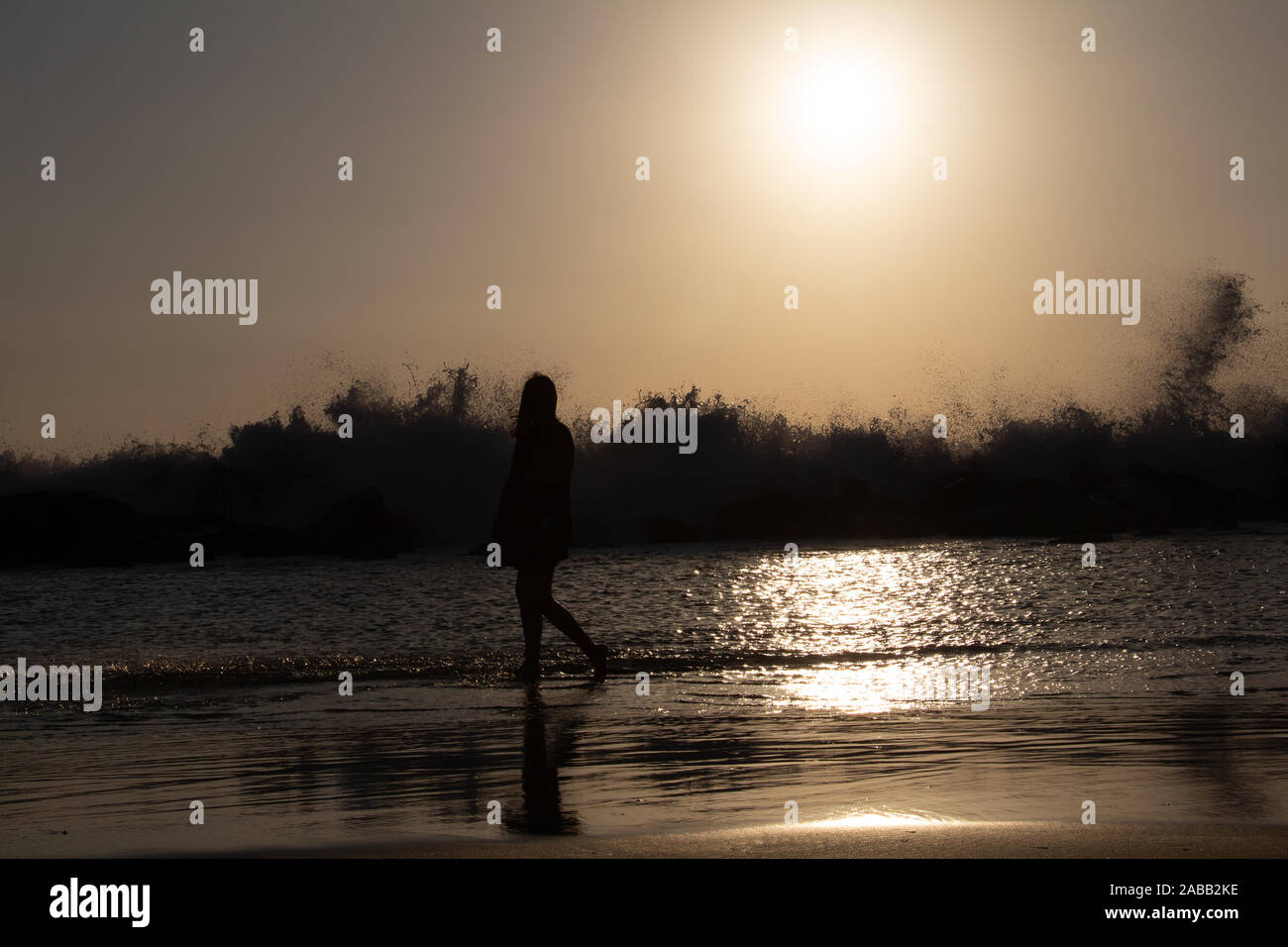 the sunset in different perspective and beauty of it in the colors of ...