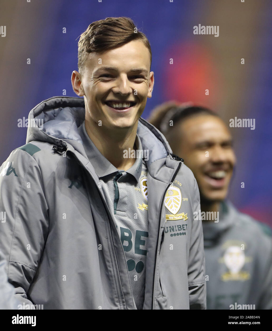 Leeds United's Ben White ahead of the Sky Bet Championship match at the ...