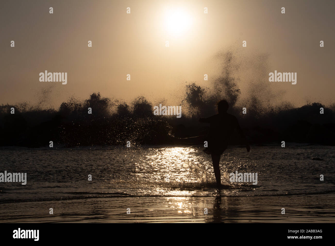 the sunset in different perspective and beauty of it in the colors of ...