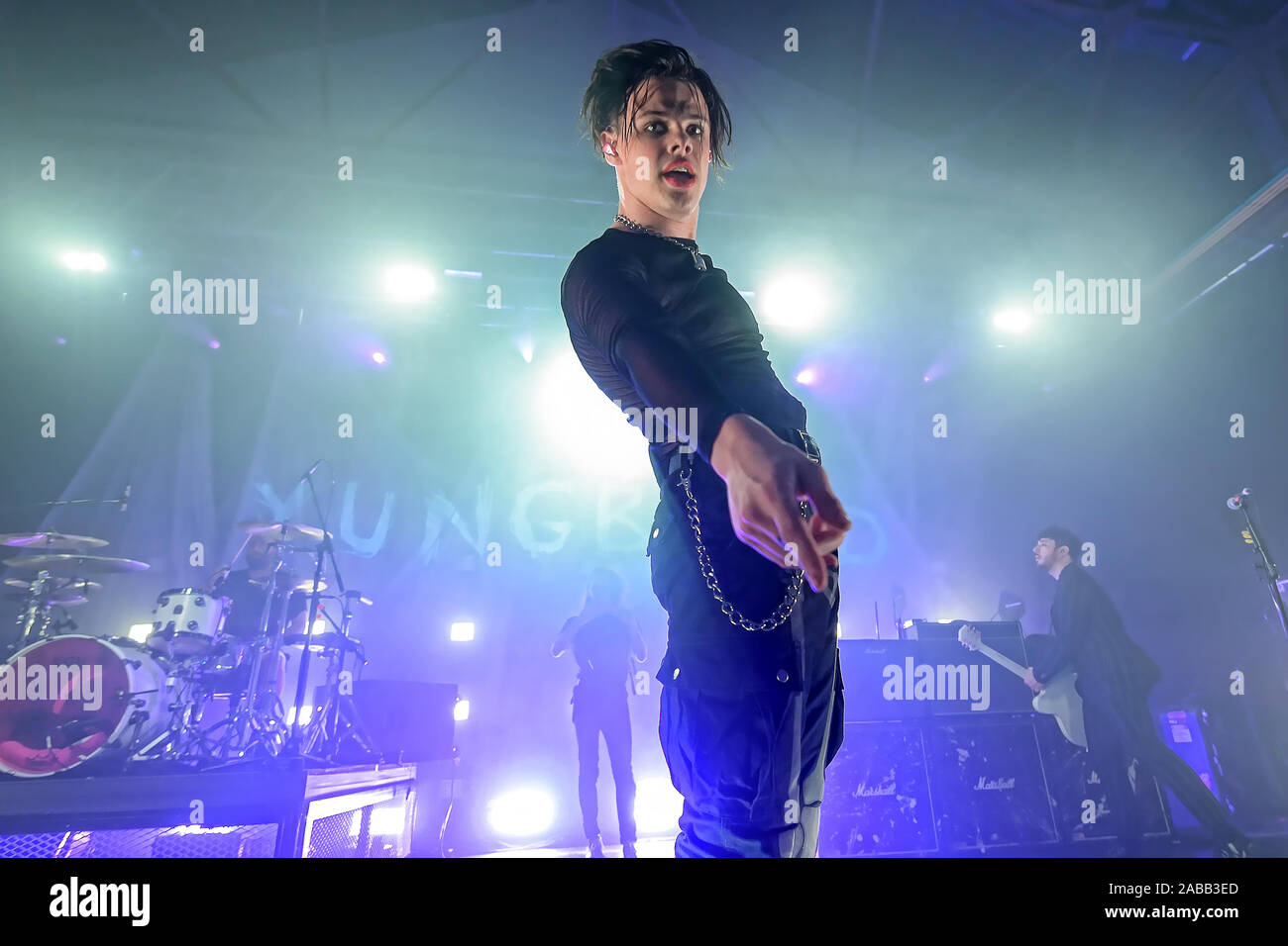 Dominic Richard Harrison AKA Yungblud brings his energetic style to a ...