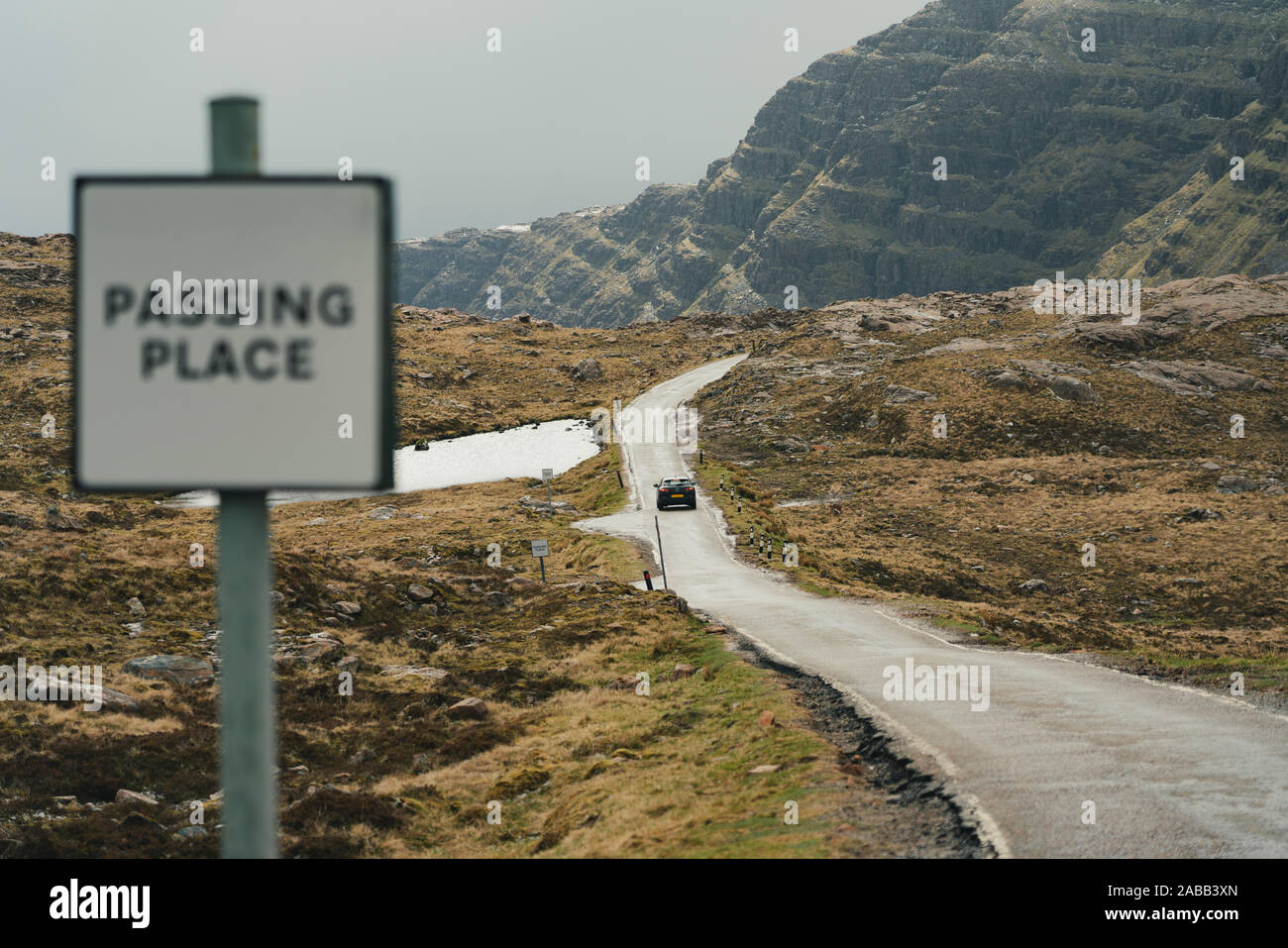 Pass of the cattle north coast 500 applecross pernninsula hi-res stock ...
