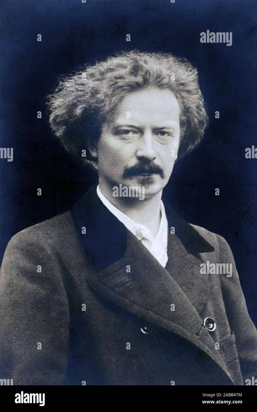 IGNACY JAN PADEREWSKI (1860-1941) Polish composer and statesman Stock ...