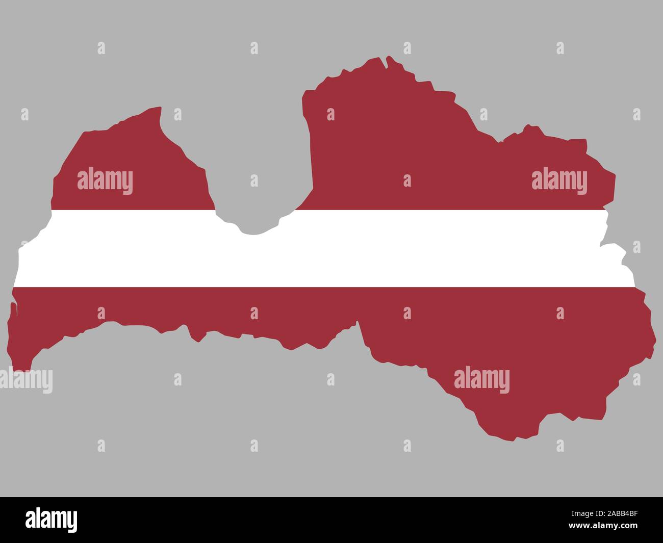 Latvia map flag Stock Vector Images - Alamy