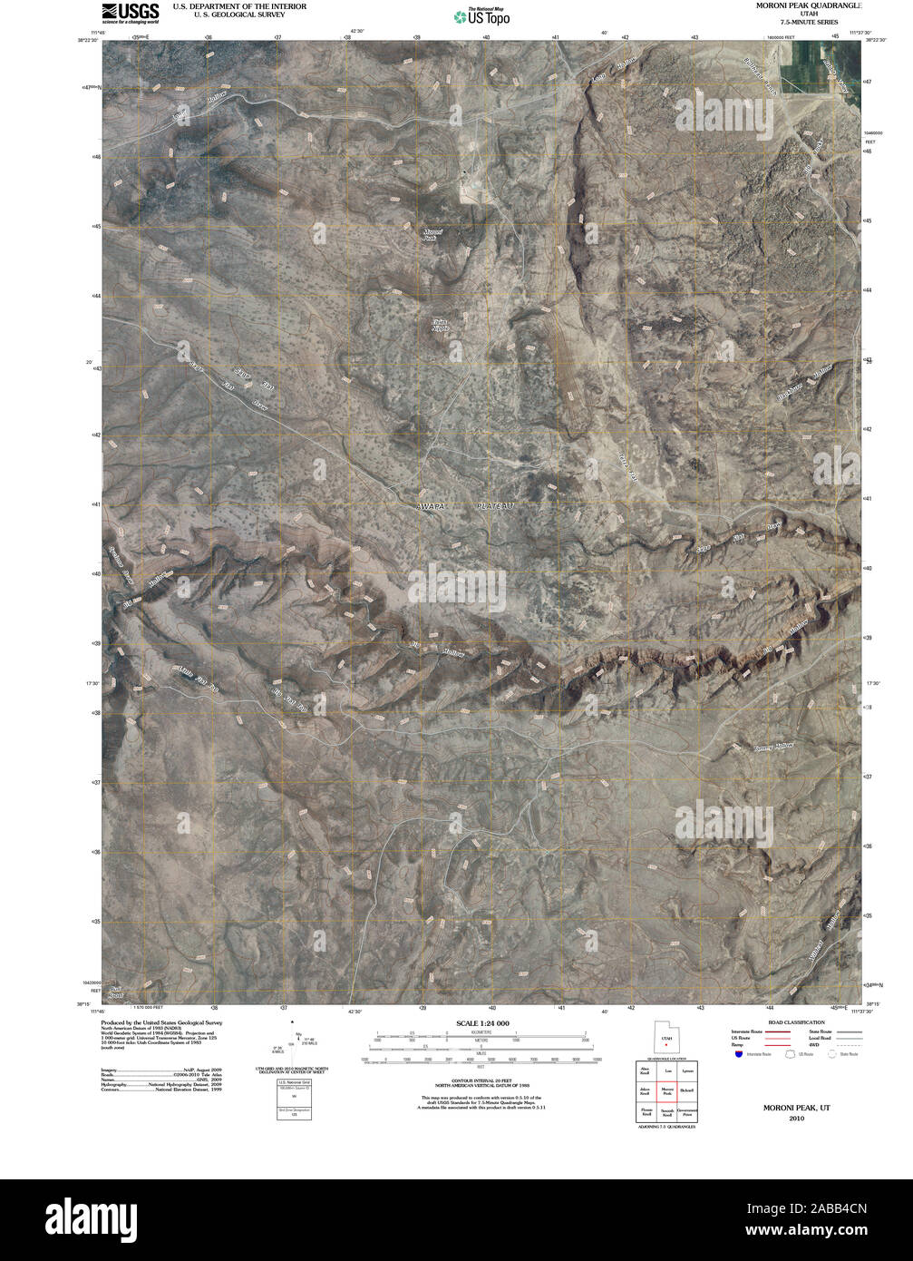 Map of moroni Cut Out Stock Images & Pictures - Alamy