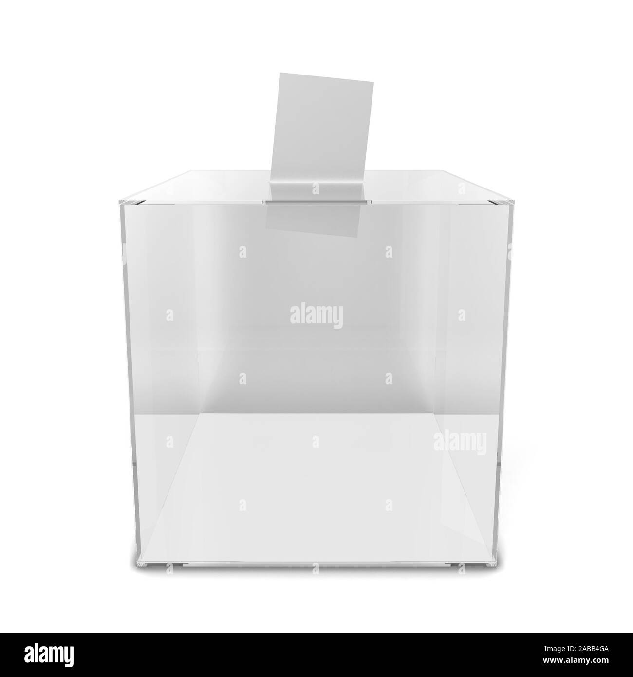 3d ballot box Black and White Stock Photos & Images - Alamy