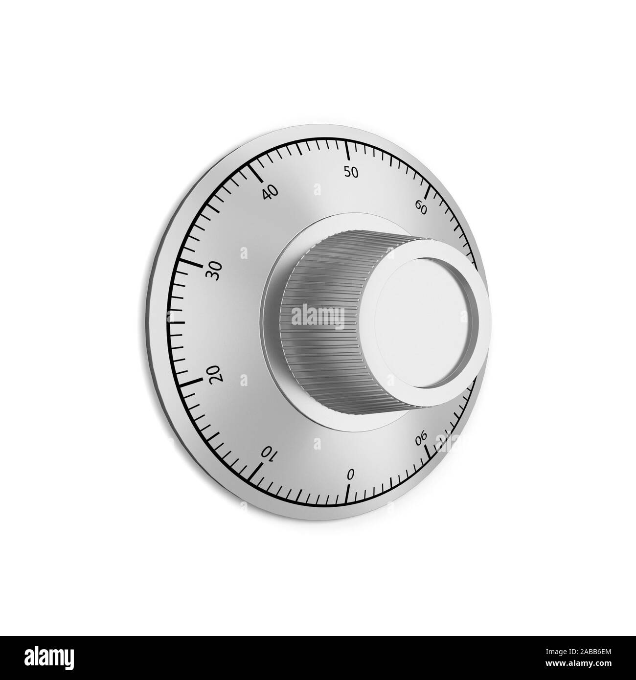 Safe lock. 3d illustration isolated on white background Stock Photo - Alamy