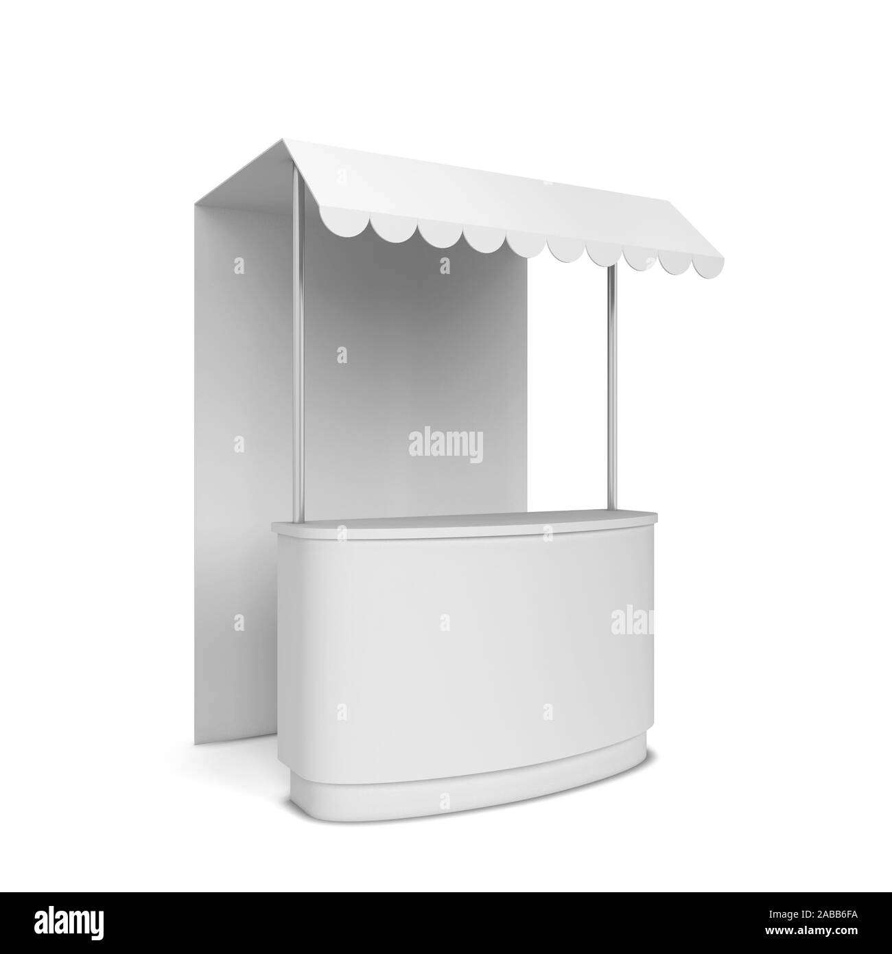 Market stall. 3d illustration isolated on white background Stock Photo ... Market stall. 3d illustration isolated on white background Stock Photo ...