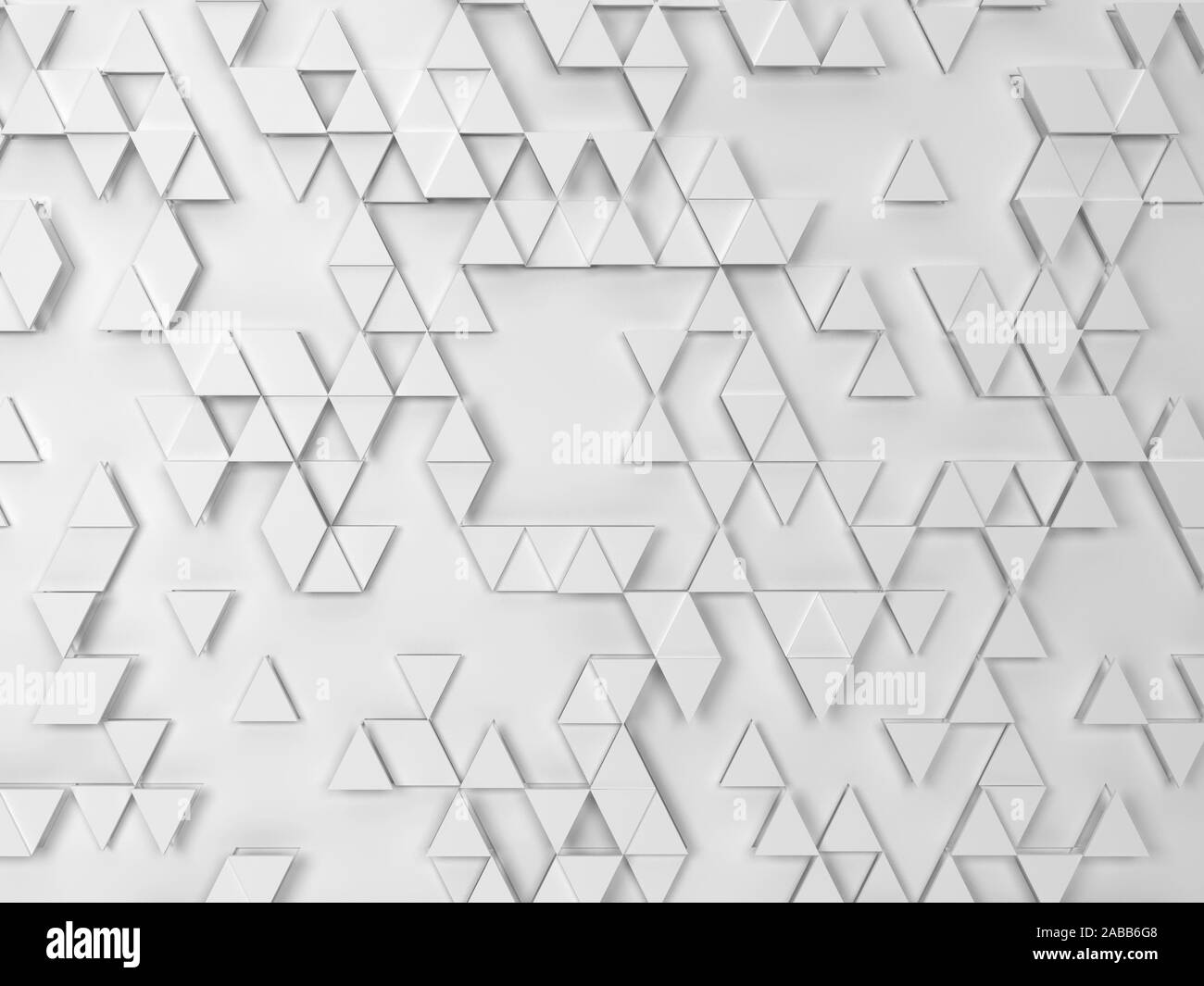 Abstract triangle pattern. 3d background Stock Photo - Alamy
