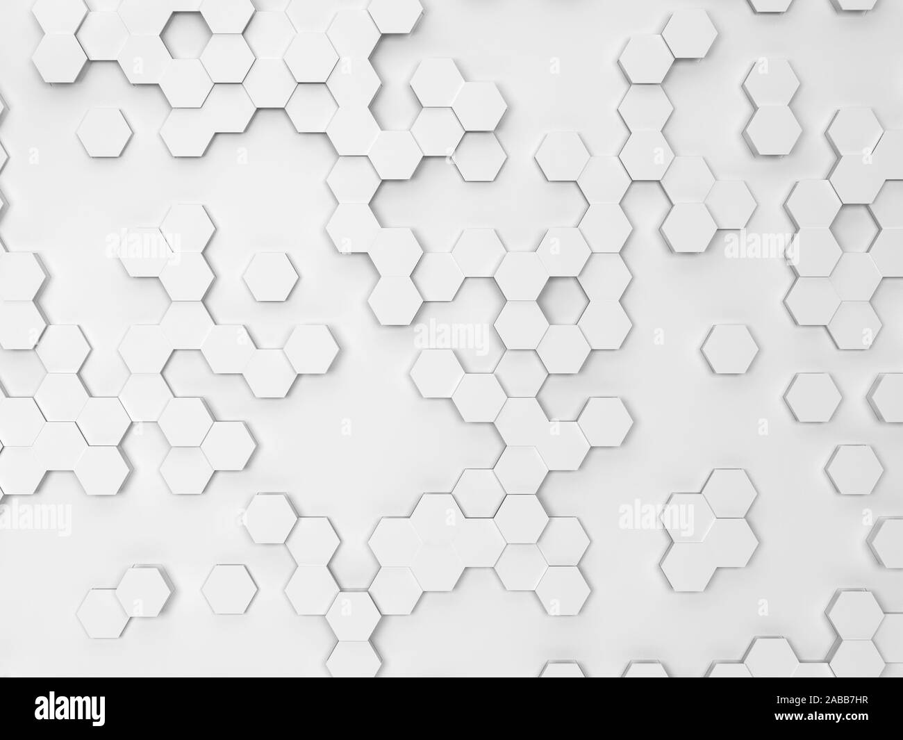 Abstract hexagonal pattern. 3d background Stock Photo - Alamy