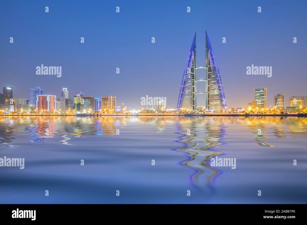 Bahrain manama architecture city center hi-res stock photography and ...