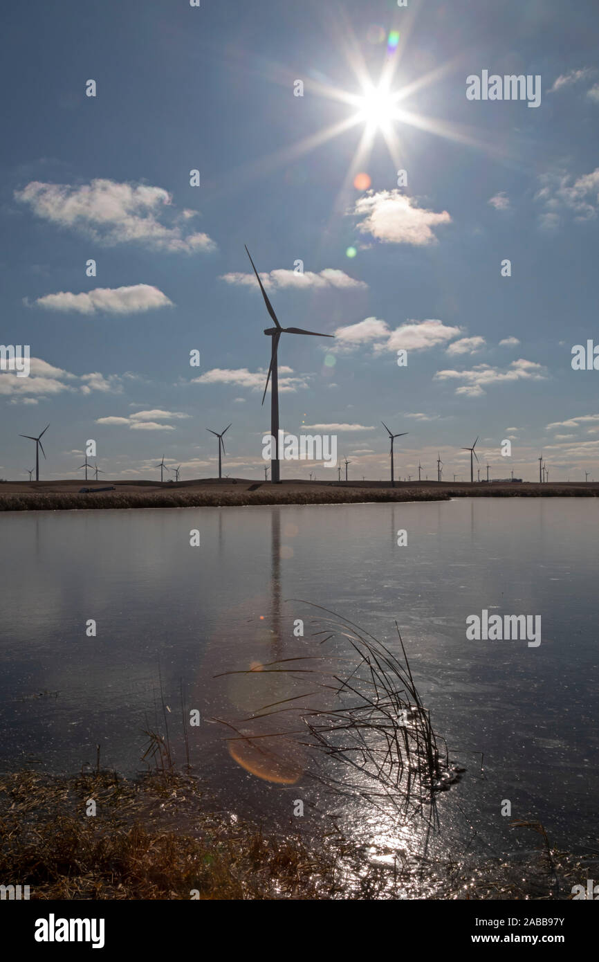 Sun city wind turbine hi-res stock photography and images - Alamy