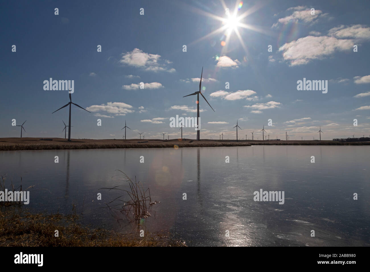 Sun city wind turbine hi-res stock photography and images - Alamy