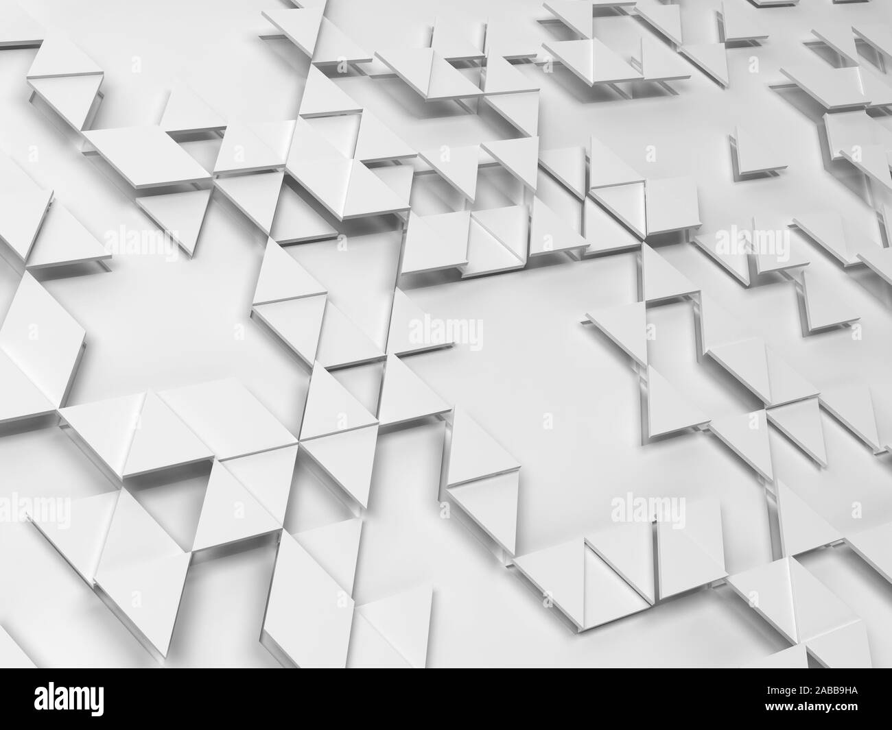 Abstract triangle pattern. 3d background Stock Photo - Alamy