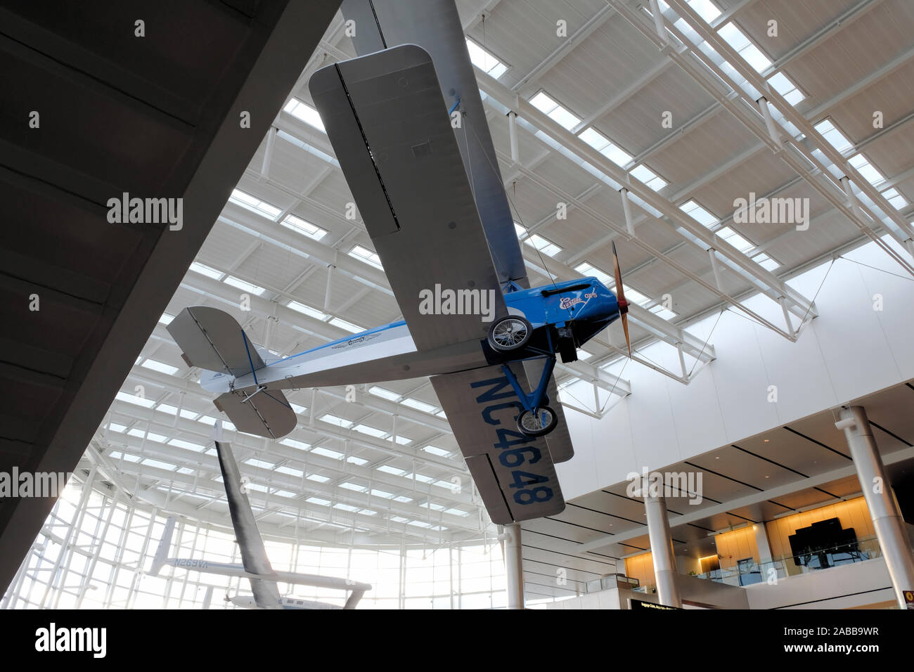 Alexander Eaglerock Combo-Wing biplane on display at the Seattle-Tacoma ...