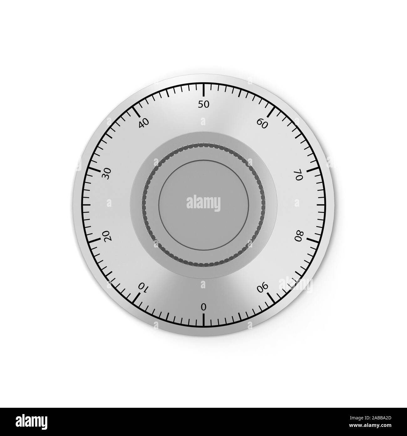 Safe lock. 3d illustration isolated on white background Stock Photo - Alamy