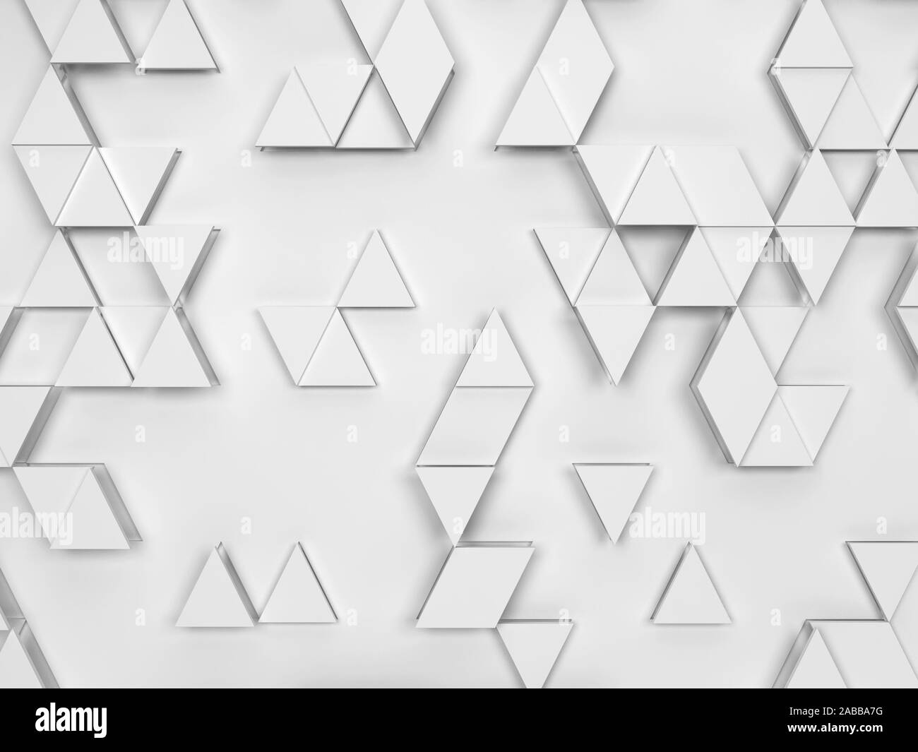Abstract triangle pattern. 3d background Stock Photo - Alamy