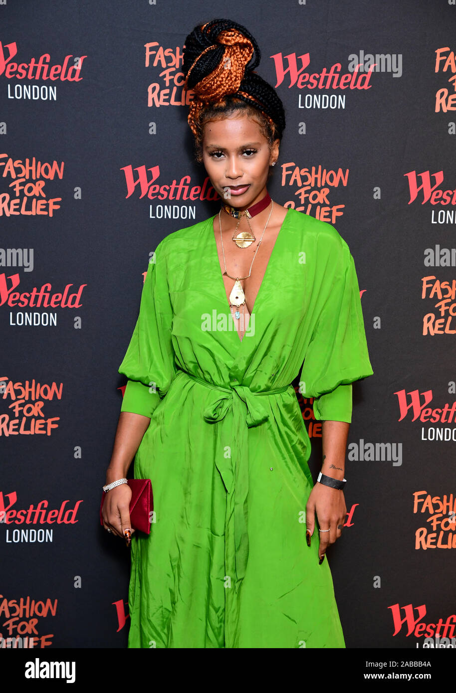 IAMDDB attends the Fashion for Relief Charity pop-up store launch at ...