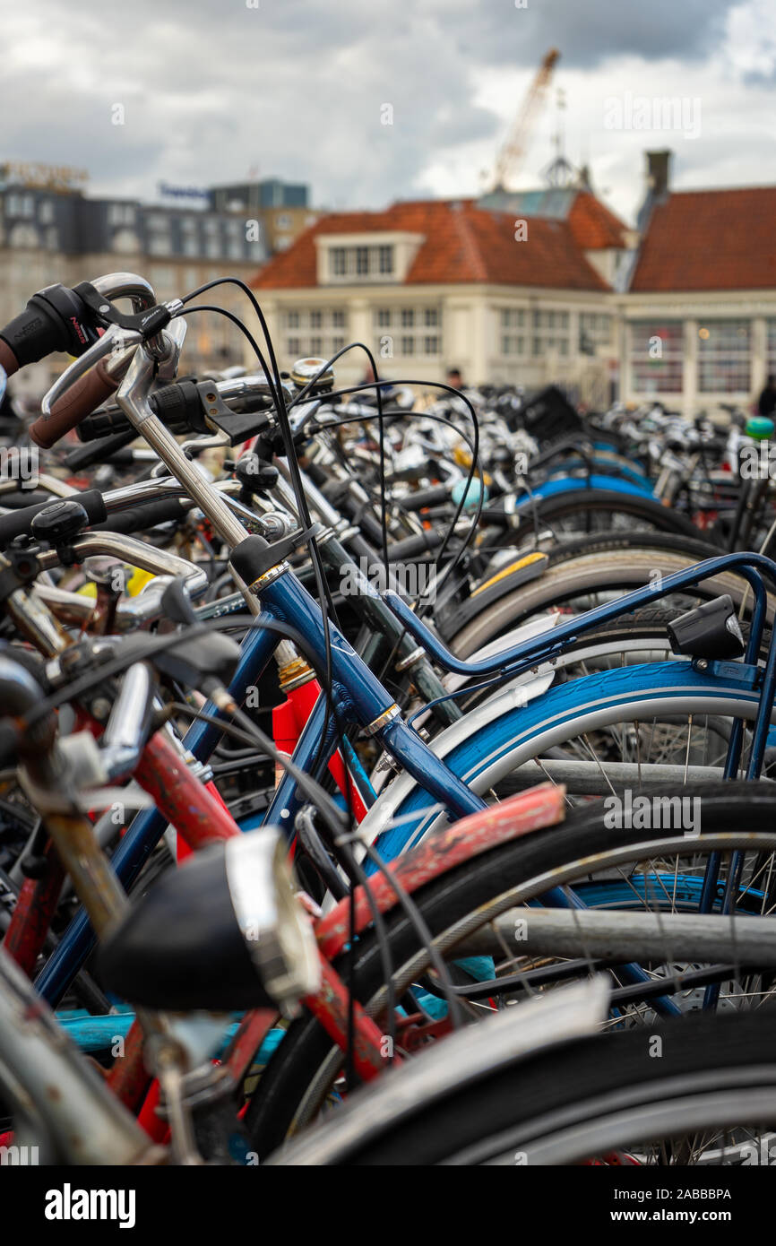 Bike pile hi-res stock photography and images - Alamy