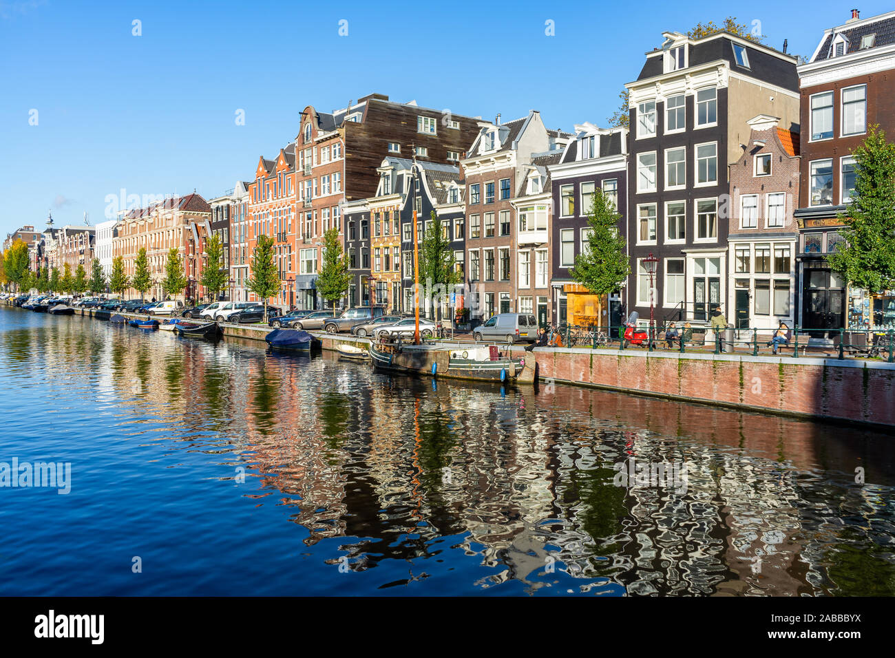 Amsterdam canals hi-res stock photography and images - Alamy